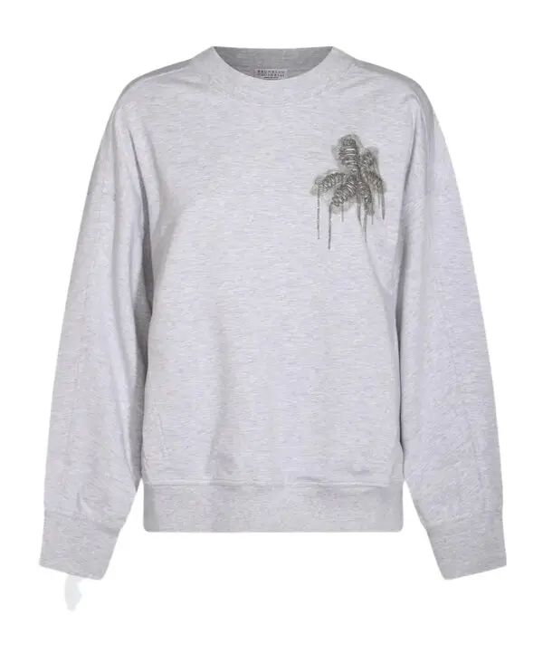 Brunello Cucinelli Long Sleeve Crewneck T-shirt