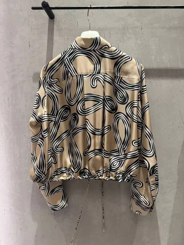 Loewe X Paula's Ibiza Anagram Print Long Sleeve Shirt - Nude