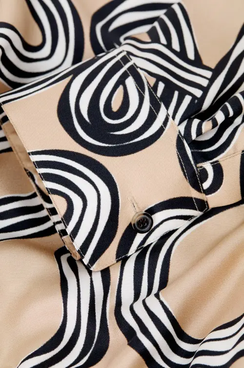 Loewe X Paula's Ibiza Anagram Print Long Sleeve Shirt - Nude