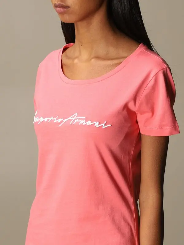 Emporio Armani Round Neck Logo T-shirt