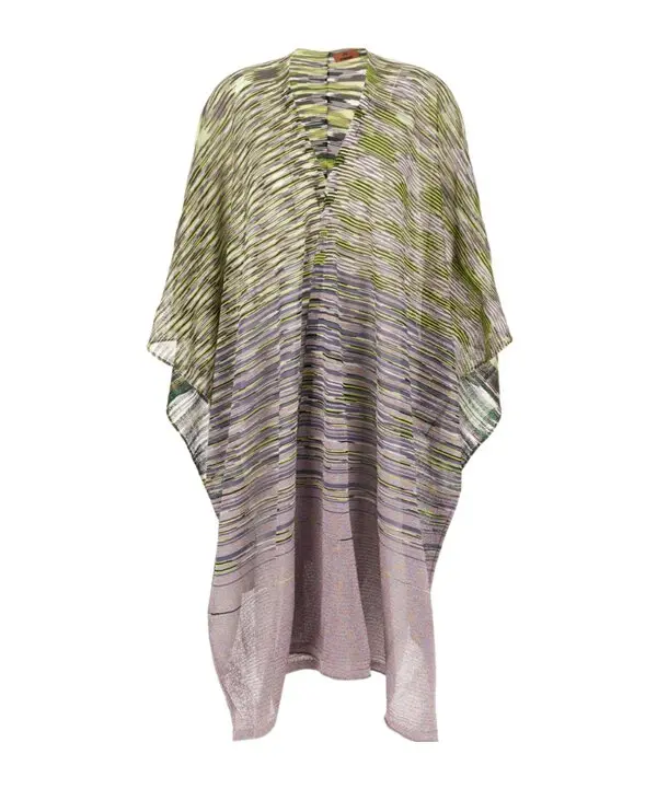 Missoni Striped Knitwear Cape