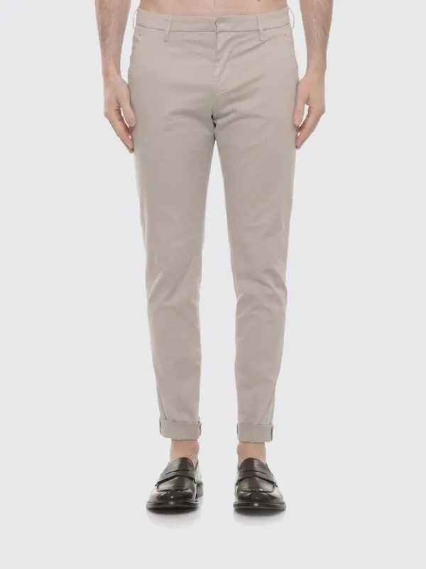 DONDUP Slim Chino Pants - Nude