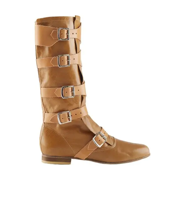 VIVIENNE WESTWOOD Pirate Boots With Buckled Straps