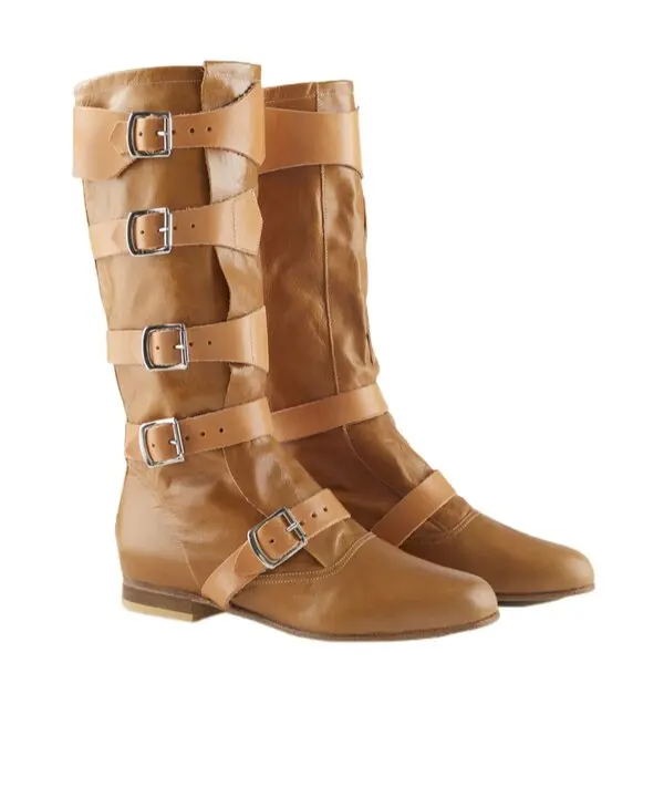 VIVIENNE WESTWOOD Pirate Boots With Buckled Straps