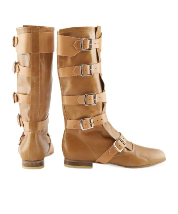VIVIENNE WESTWOOD Pirate Boots With Buckled Straps
