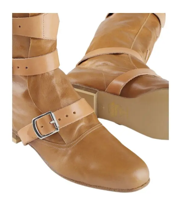 VIVIENNE WESTWOOD Pirate Boots With Buckled Straps