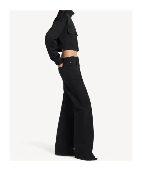 Balenciaga Cropped Tracksuit Jacket With High Collar And Zip Closure