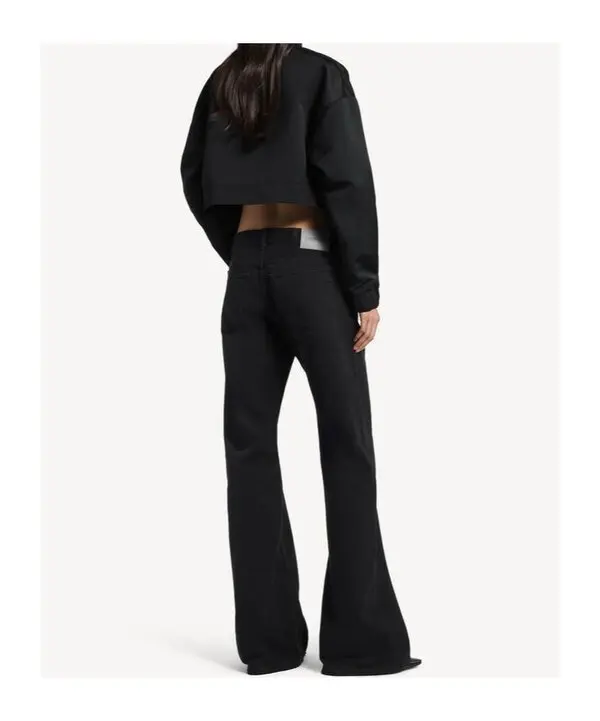 Balenciaga Cropped Tracksuit Jacket With High Collar And Zip Closure