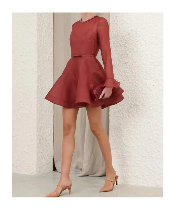 Zimmermann Alchemy Peplum Mini Dress