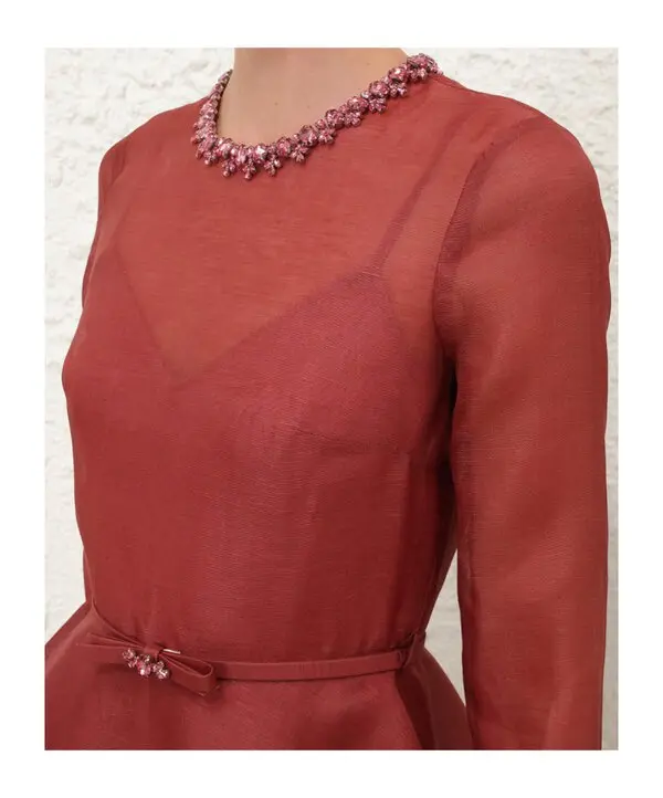 Zimmermann Alchemy Peplum Mini Dress