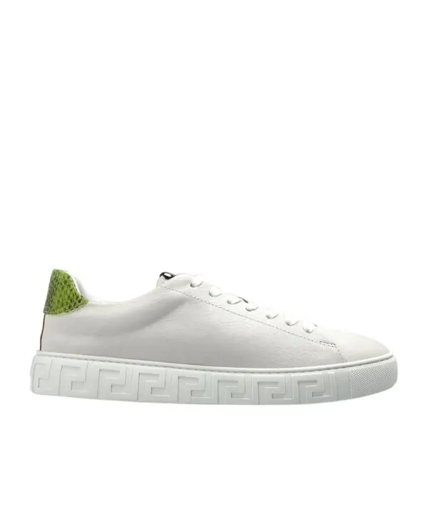 Versace Greca Lace-up Sneakers - Gray