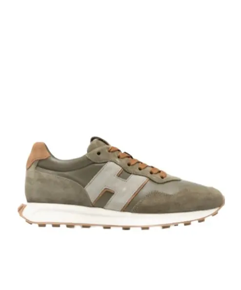Hogan H' Suede Sneakers - Green