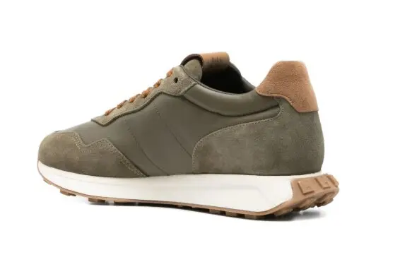 Hogan Suede Sneakers With Contrasting Details