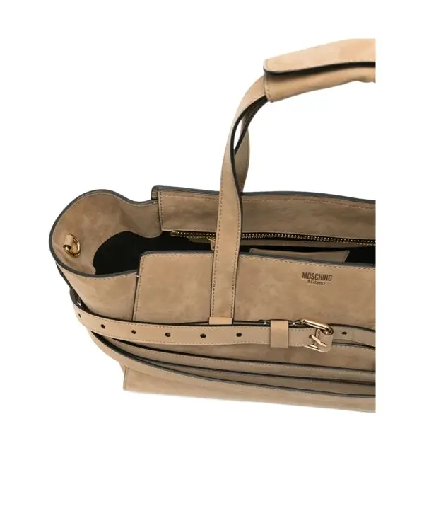 Moschino Zippered Shoulder Bag