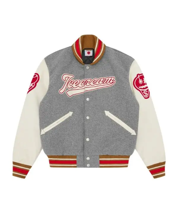 ICECREAM Logo-patch Bomber Jacket