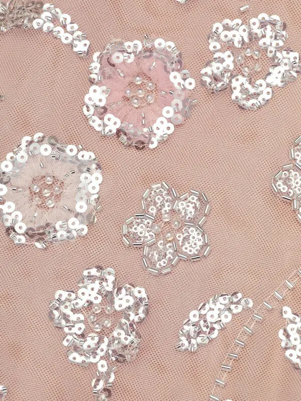 SELF-PORTRAIT Sequin Embellished Midi Dress
