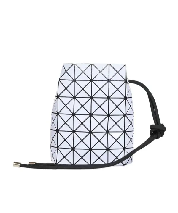 Issey Miyake Drawstring Shoulder Bag - White