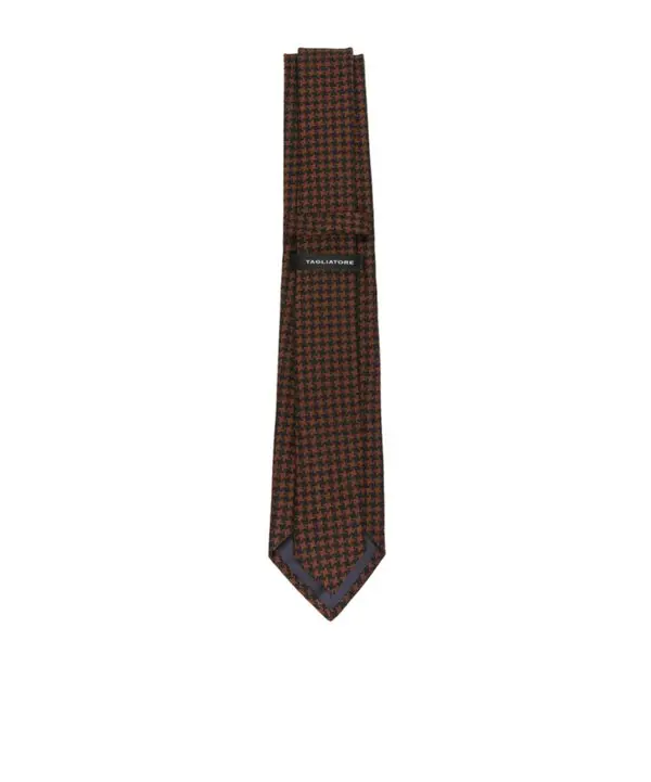 Tagliatore Houndstooth Neck Tie