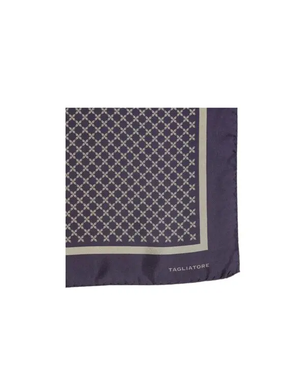 Tagliatore Geometric Pattern Scarf