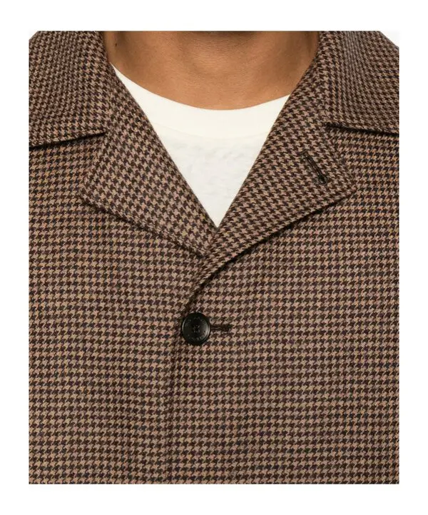 Tagliatore Houndstooth Pattern Casual Jacket