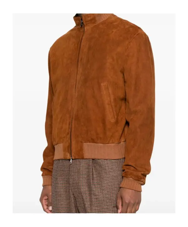 Tagliatore Long-sleeved Zip-up Casual Jacket