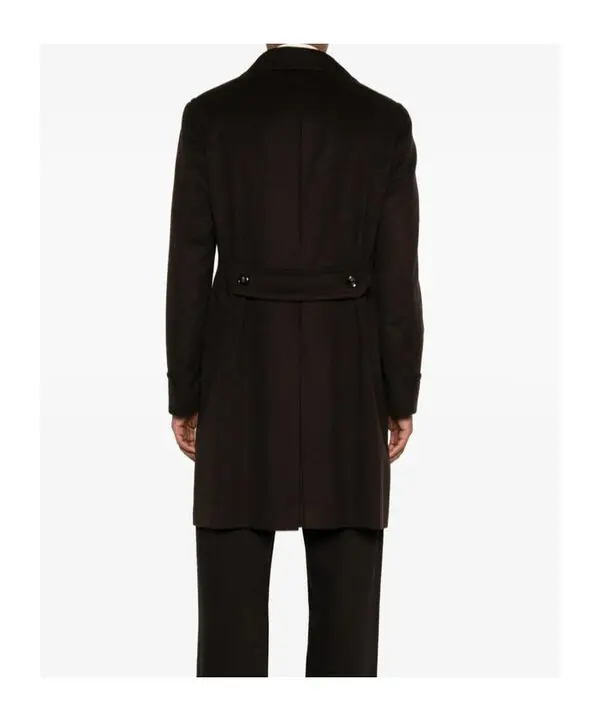 Tagliatore Long-sleeved Double-breasted Coat