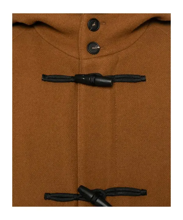 Tagliatore Hooded Long-sleeved Coat With Toggle Fastening