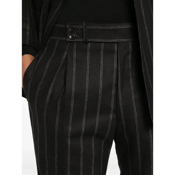 Tagliatore Pinstriped Double-breasted Suit Jacket And Trousers