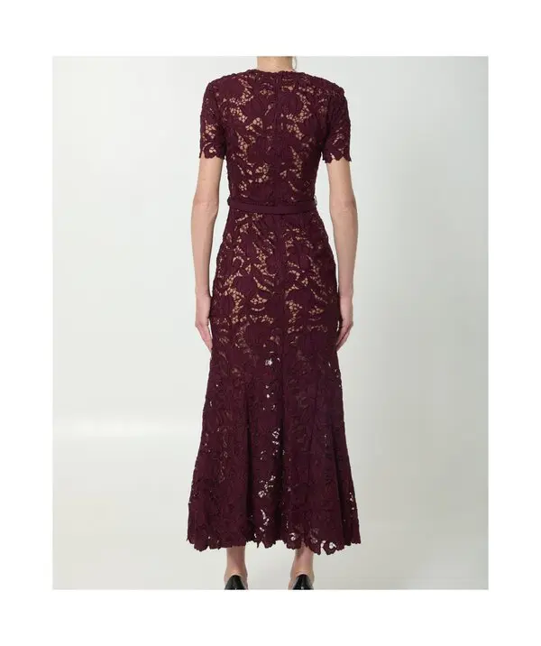SELF-PORTRAIT Lace Midi Dress