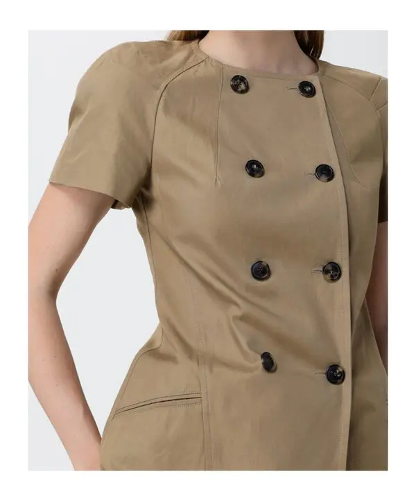 Dries Van Noten Button Detailed Double-breasted Jacket