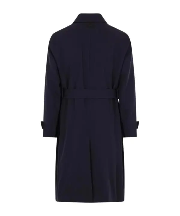 LARDINI Single-breasted Belted Coat