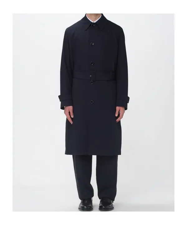 LARDINI Single-breasted Belted Coat