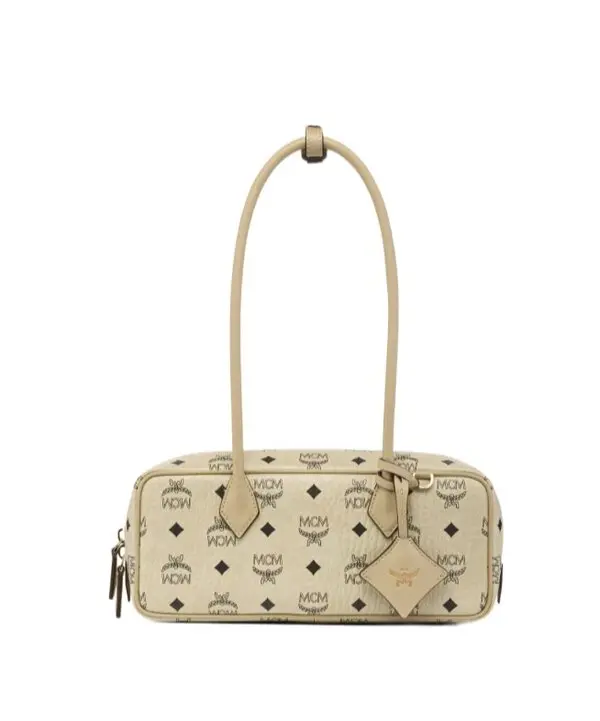Mcm Aren Visetos Shoulder Bag