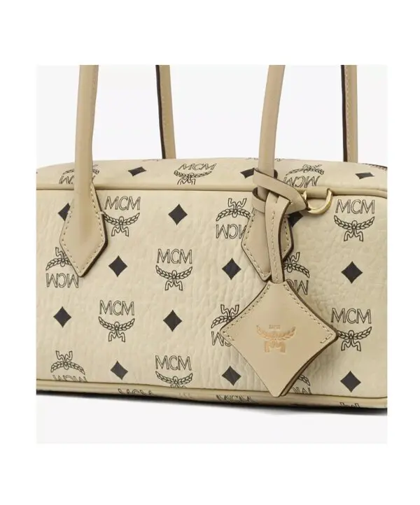 Mcm Aren Visetos Shoulder Bag