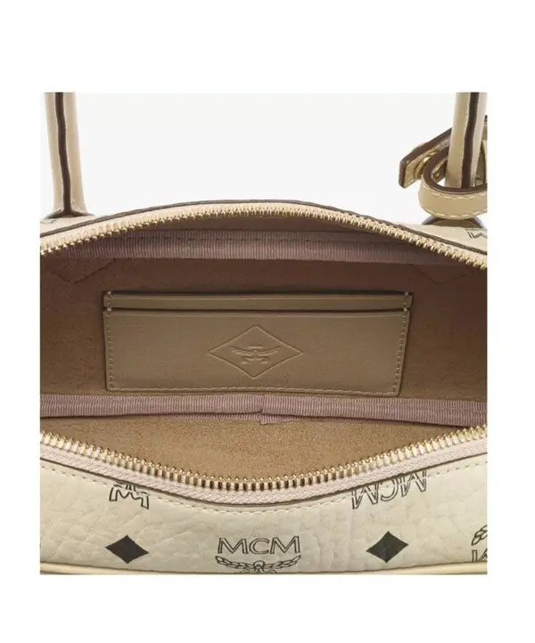 Mcm Aren Visetos Shoulder Bag