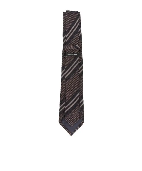 Tagliatore Diagonal Stripe Neck Tie