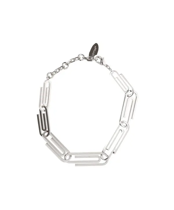 Off-White Paperclip Bracelet - Silver