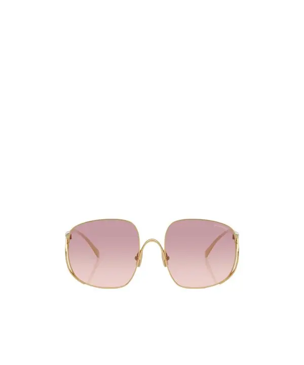 Miu Miu Square Frame Sunglasses - Pink