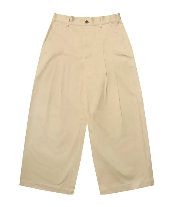 Comme Des Garçons Pleated Trousers With Belt Loops
