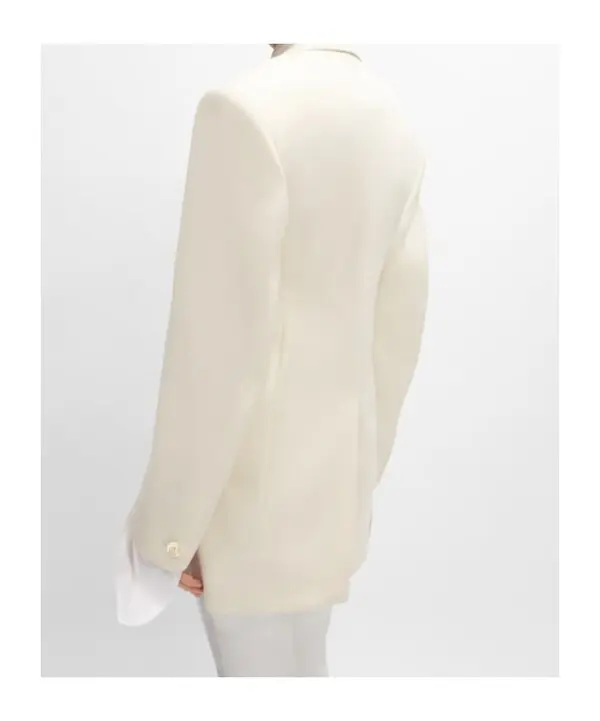 Celine Diagonal Wool Collared Jacket