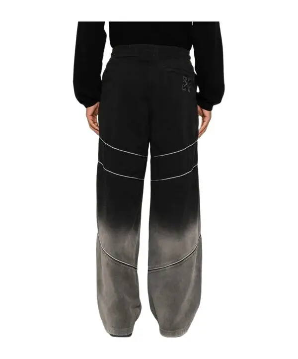 Off-White Logo Embroidered Pants