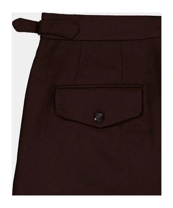BODE Side-button Wool Casual Pants