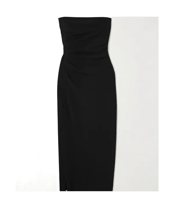 Proenza Schouler Strapless Side Slit Dress