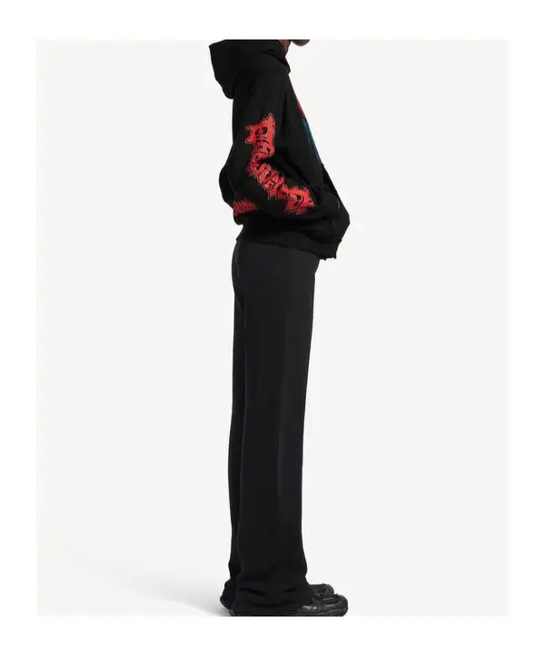 Balenciaga Sacré Coeur Low Waist Sweatpants - Black