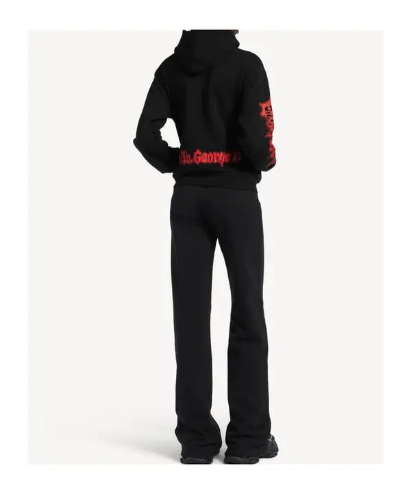 Balenciaga Sacré Coeur Low Waist Sweatpants - Black