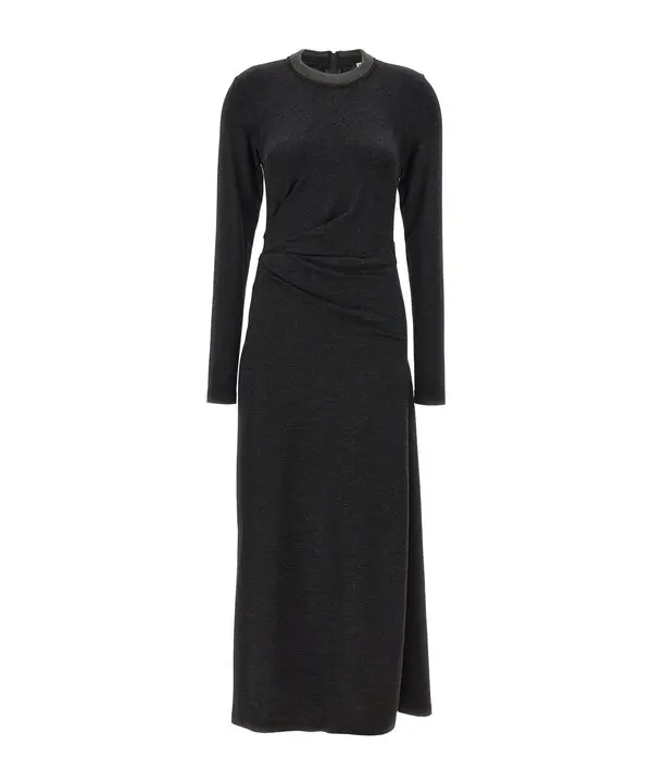 Brunello Cucinelli Monile Detailed Maxi Dress
