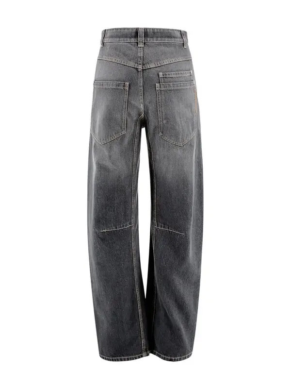 Brunello Cucinelli Authentic Denim Soft Curved Jeans