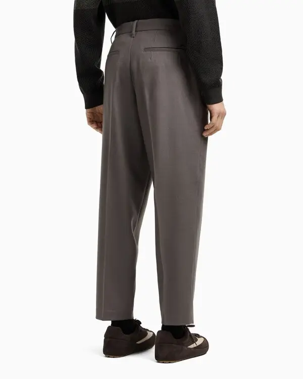 Emporio Armani Stretch-twill Trousers
