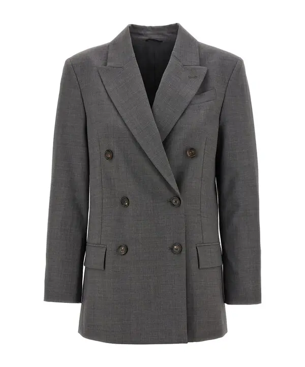 Brunello Cucinelli Double Breasted Blazer