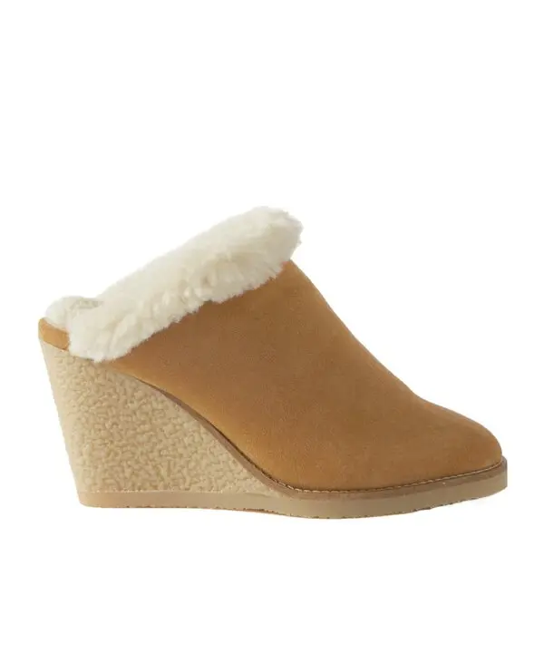 Isabel Marant Étoile Shearling Wedge Mules